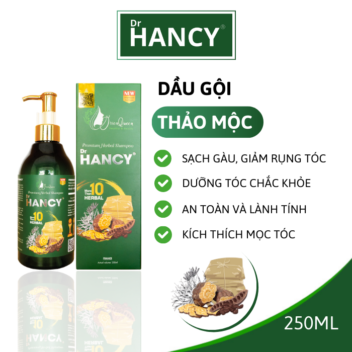 Dầu Gội Dược Liệu Thiên Nhiên Cao Cấp DR.HANCY - HA-300